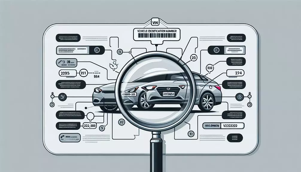 How to Read Hyundai Vin Number - Hyundai Maintenance